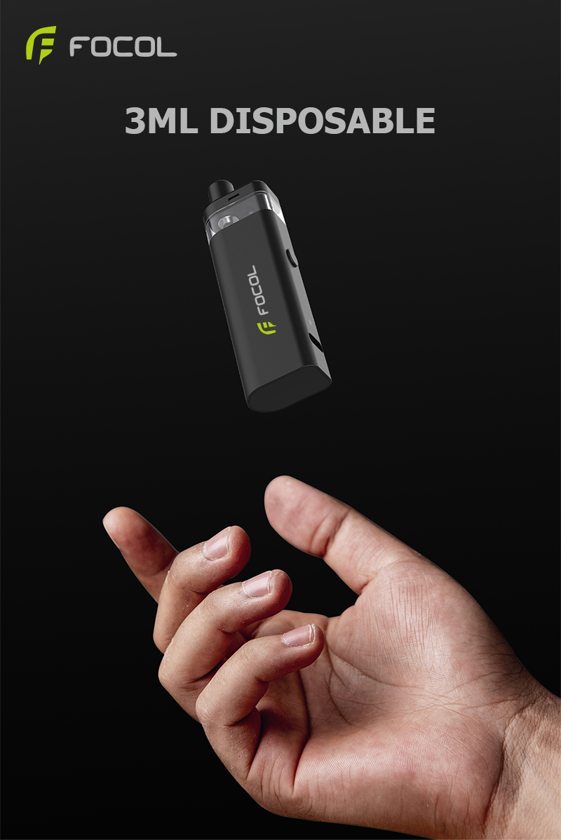 3 Gram Delta 10 Delta 8 Refillable Vape from China manufacturer - FOCOL ...