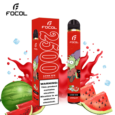 Disposable Vape 2500 Puffs Fruit Punch Nicotine 0%/2%/5% from China ...
